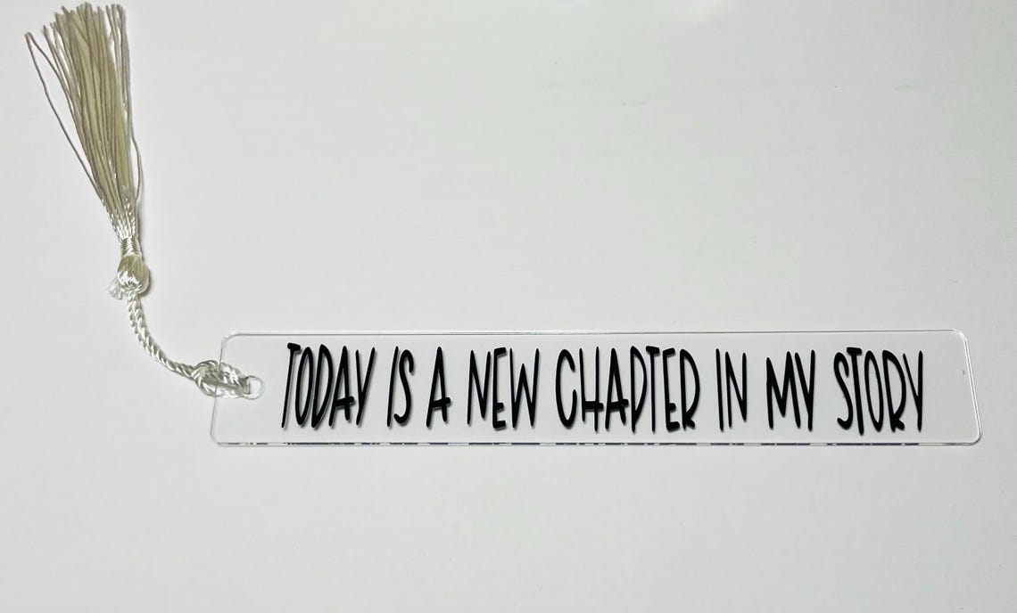 Today is a New Chapter in My Story - Positive Affirmation Acrylic ...