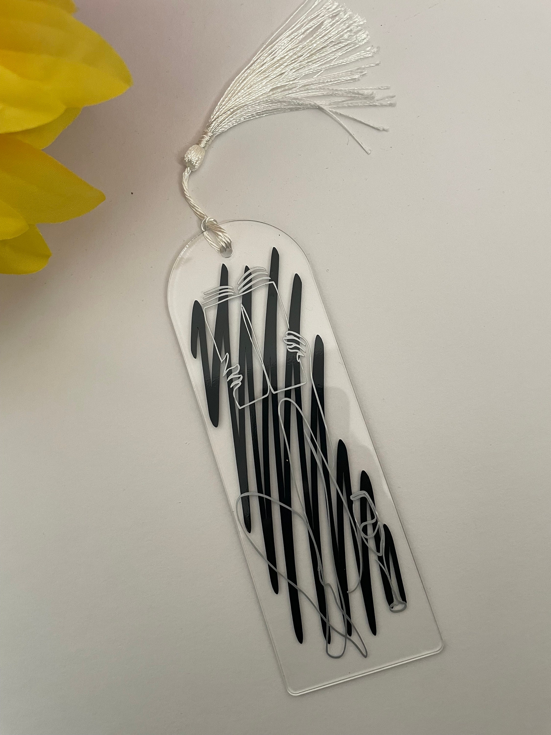Abstract Acrylic Bookmarks | Unique Bookmarks for Readers - Etsy