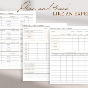 Budget Planner Printable Budget Planner Expense Tracker Finances ...