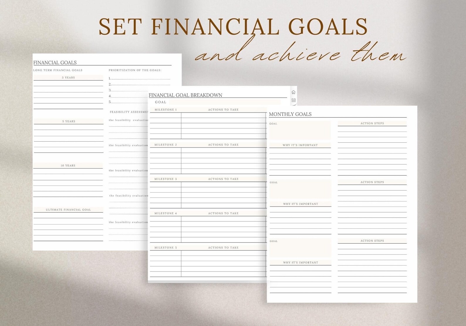Budget Planner Printable Budget Planner Expense Tracker Finances ...