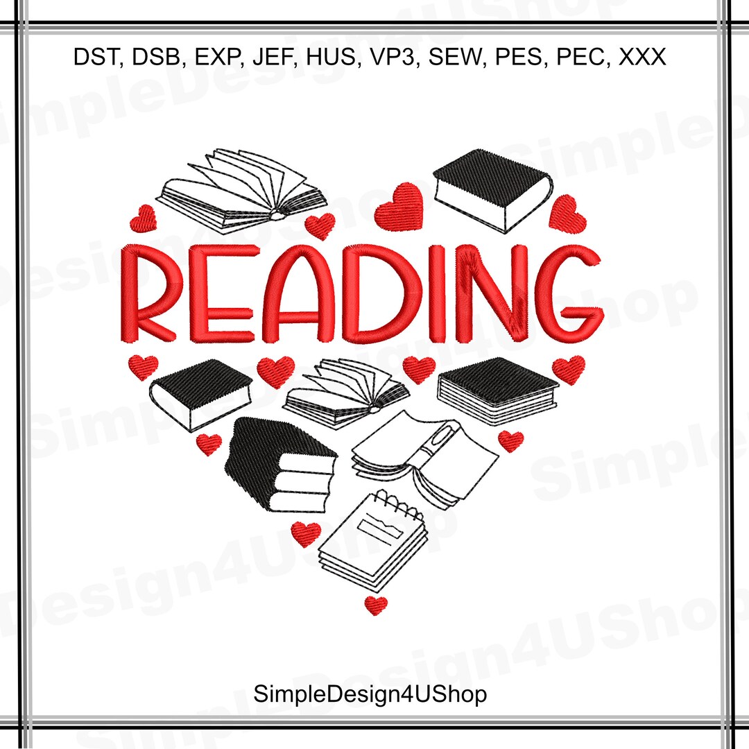 Reading Embroidery Design Book Machine Embroidery Design Booktrovert ...