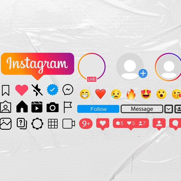 Social Media Buttons - Etsy