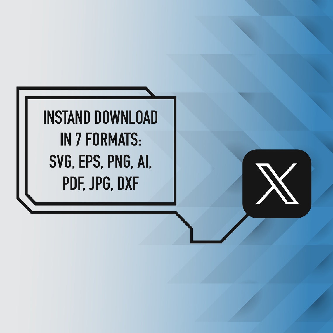 New Twitter SVG X Logo. X Twitter Graphic. Bundle X Download in Svg ...