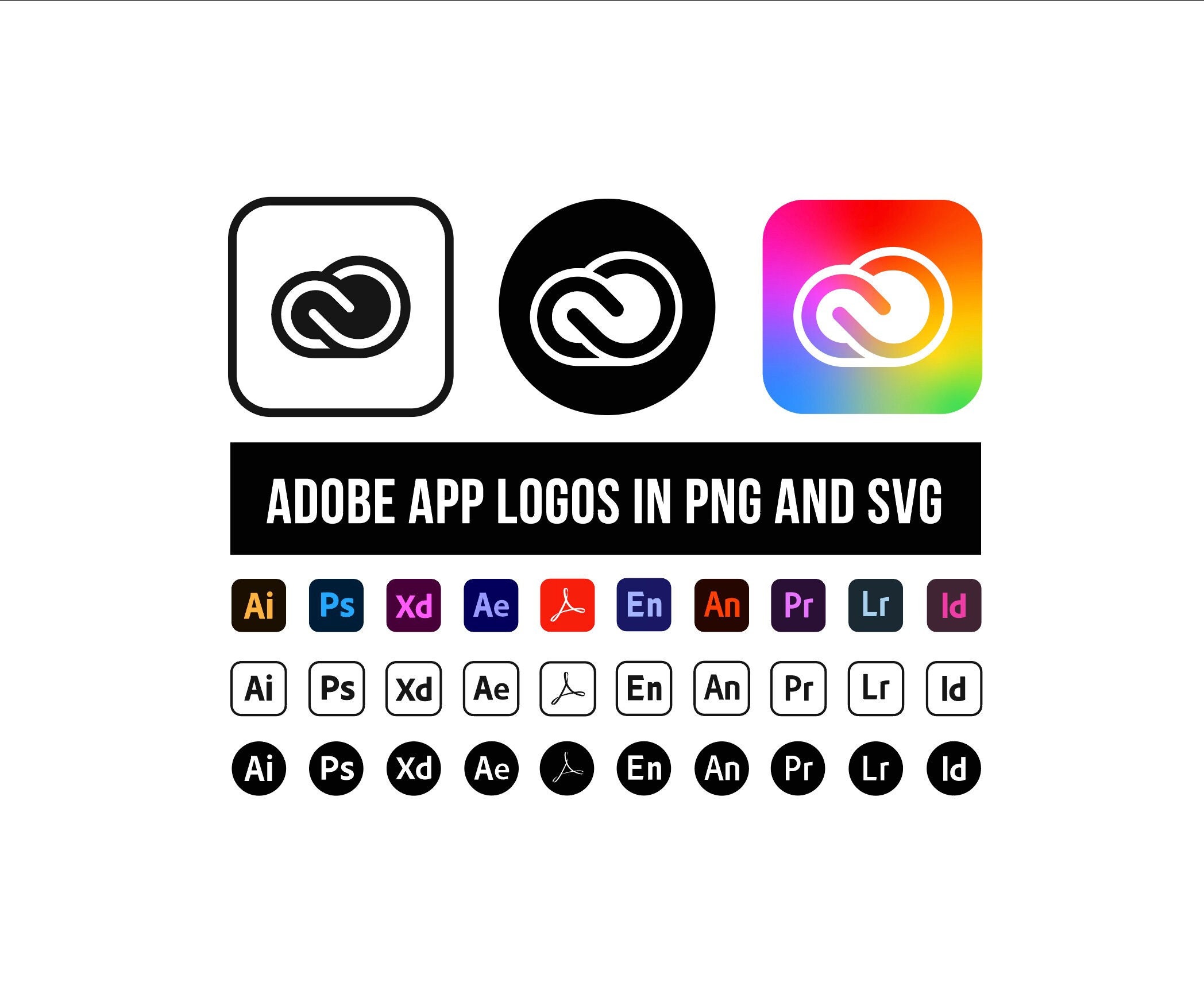 66 Adobe Icons SVG Adobe Icons PNG Adobe Logos Adobe Products List ...