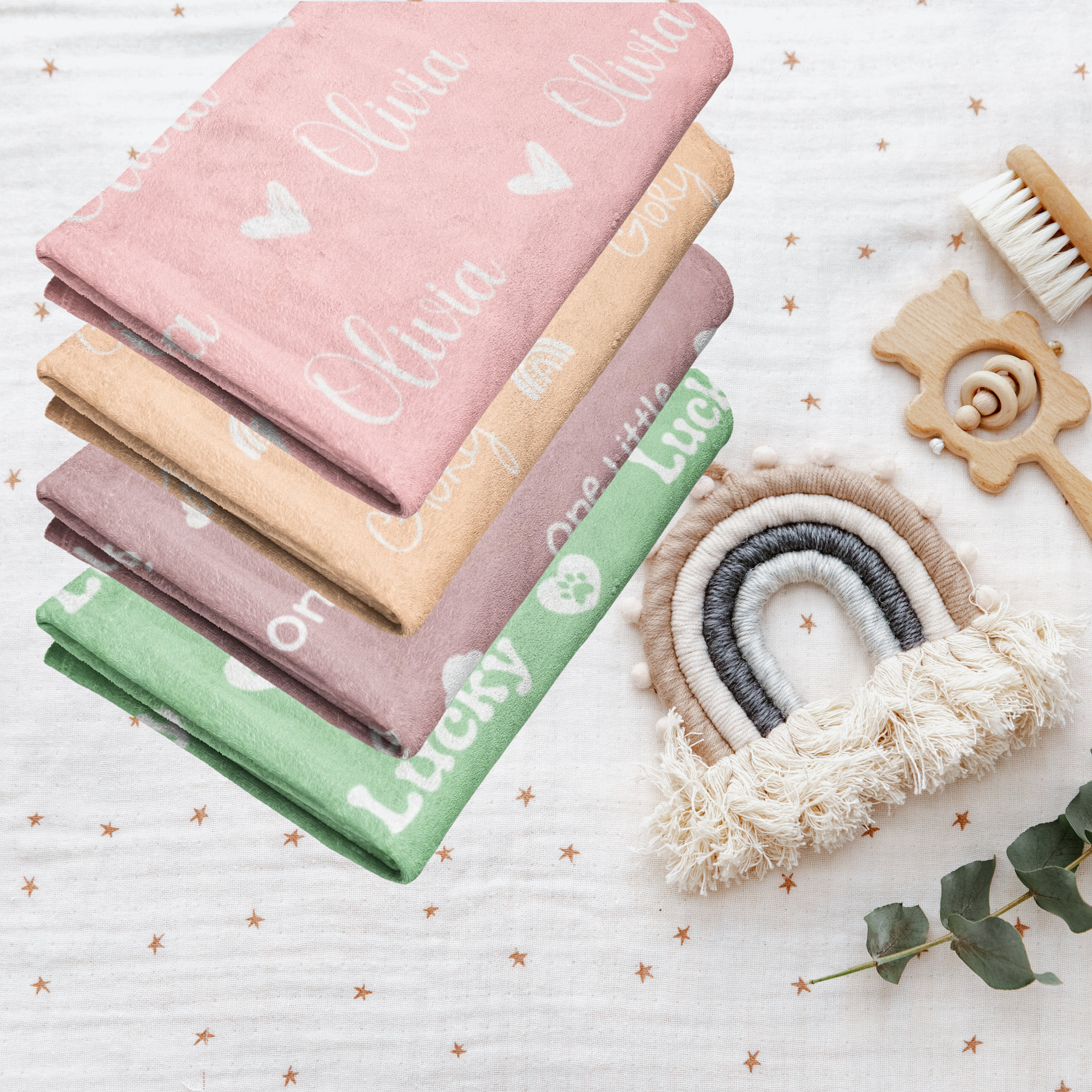 Personalized Daddy Blanket, Custom Family Name Throw, Kids Name Daddy ...