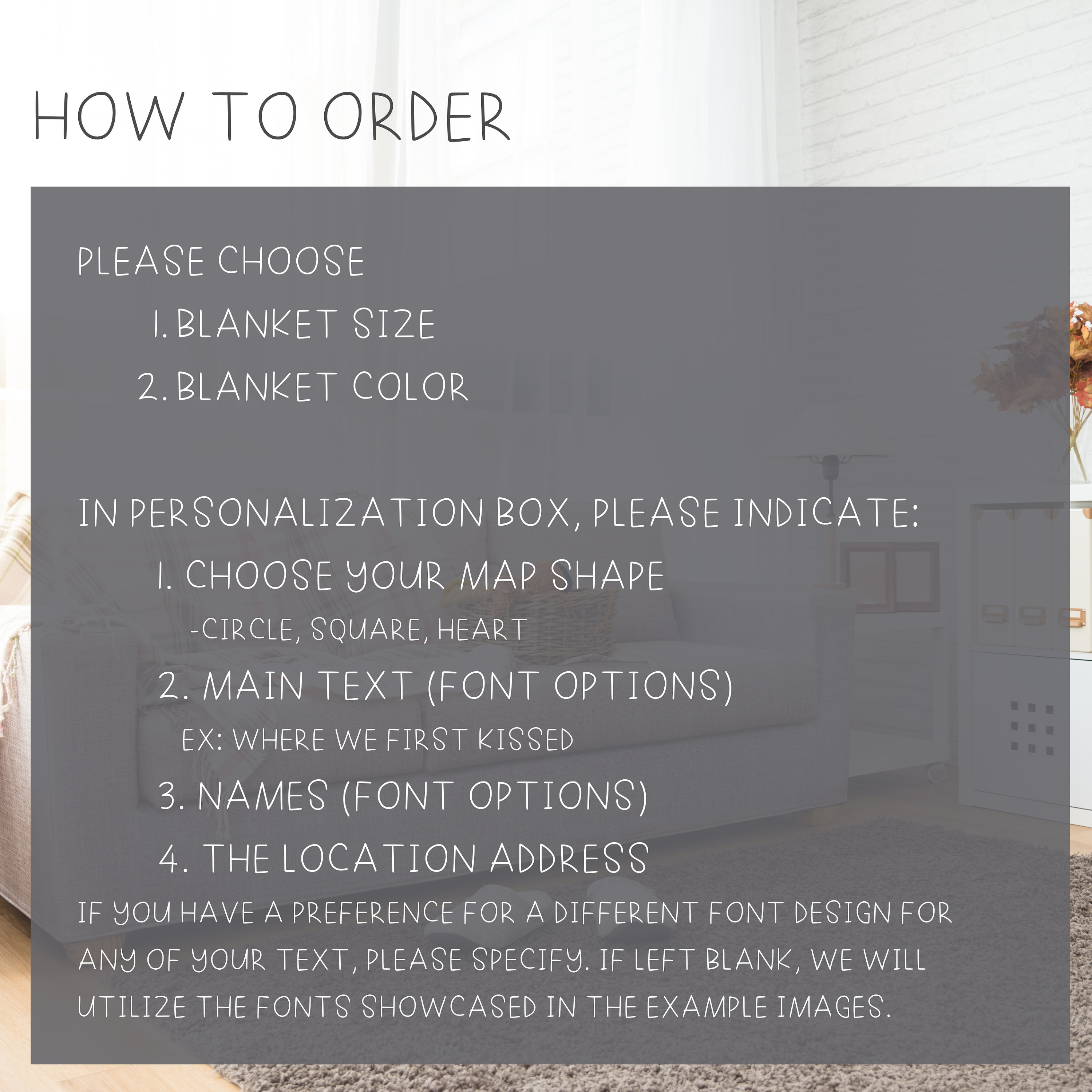 Customized Where Our Baby Was Born Map Blanket, Personalized Family Map ...