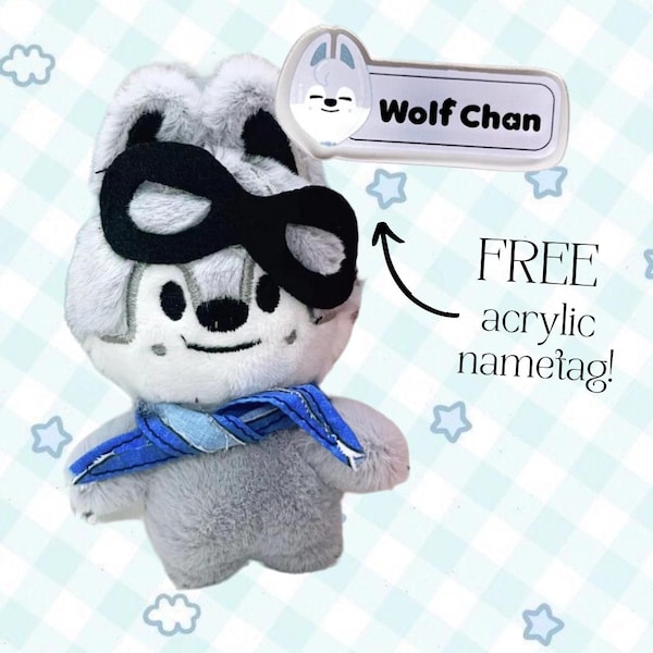 Skzoo Wolf Chan Plush - Etsy