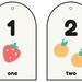 Colorful Math Number Flashcards 1-10 | VPK Learning Cards | Classroom ...