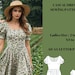 Vintage Farmer Style Dress Sewing Pattern - DIY Cocktail Dress - Casual ...