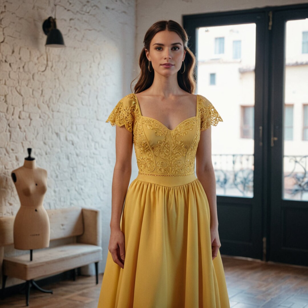 Elegant Summer Cocktail Dress Pattern for Prom, Graduation, Plus Sizes ...