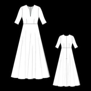 Anarkali Dress, Versatile Indian Style Dress Pattern Options in ...