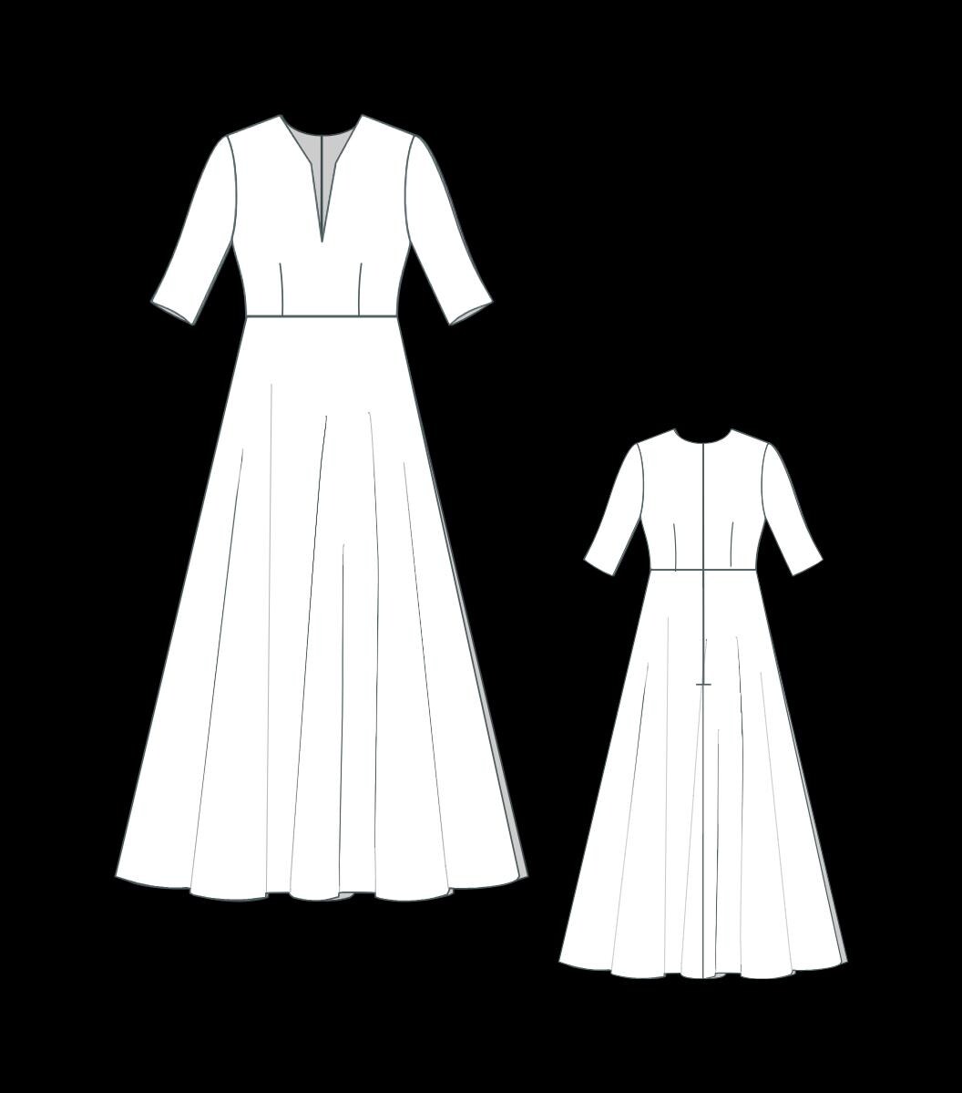 Anarkali Dress, Versatile Indian Style Dress Pattern Options in ...