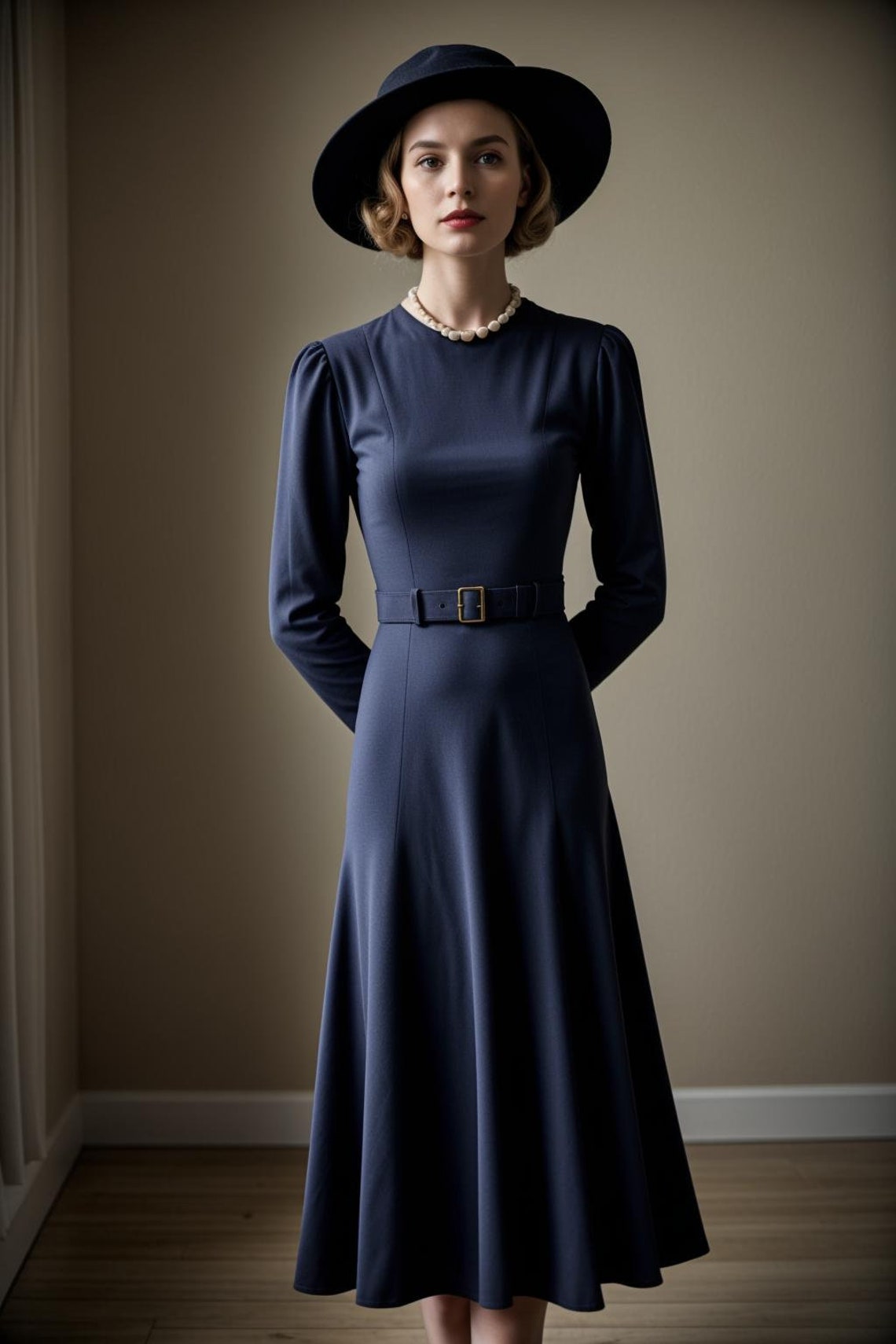 1950s Style Dress Sewing Pattern: Classic Cocktail Design (PDF Pattern ...