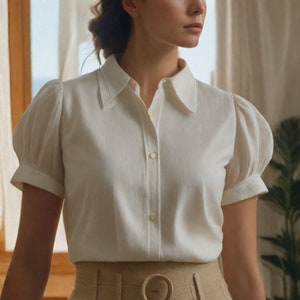 Cottage Core Style Shirts Sewing Pattern Sizes 2-30 for A4, US Letter ...