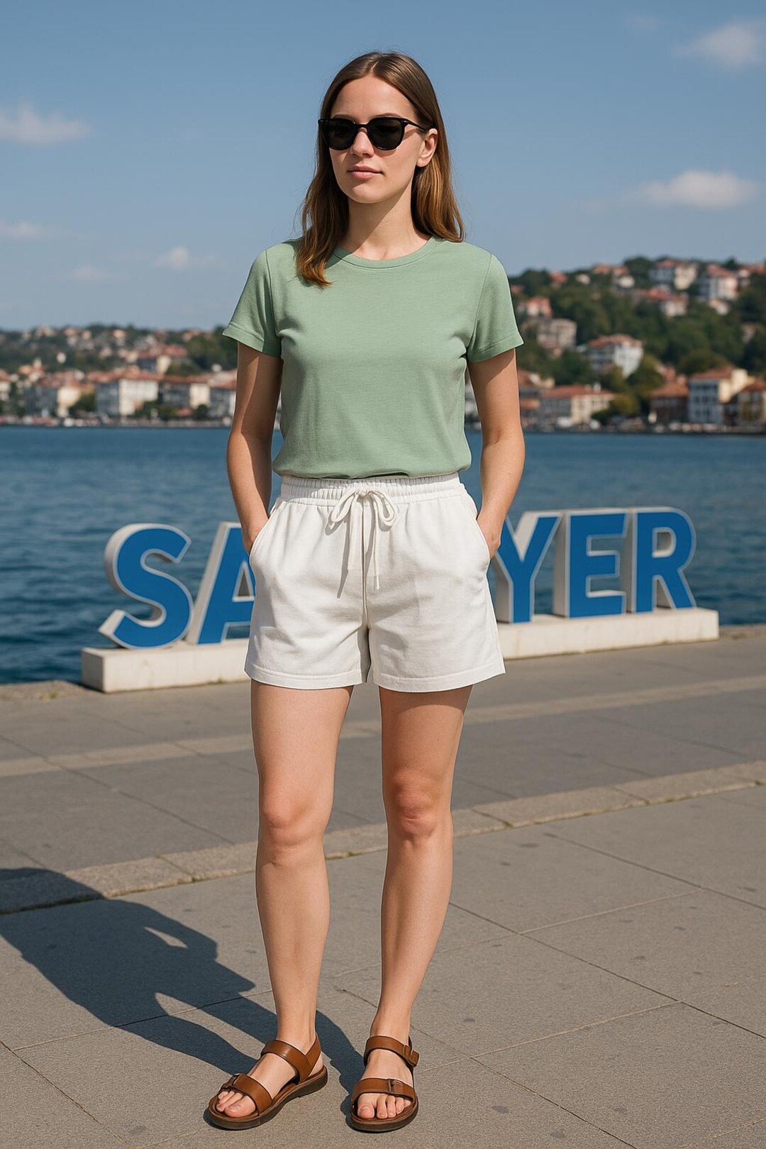 Two Pleated Wide-leg Mini Shorts, Shorts Sewing Pattern US 2 to 30 | XS ...