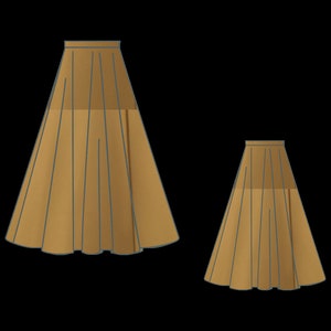 50s Vintage Style Skirt & Blouse Pattern, Vintage Fashion Inspiration ...