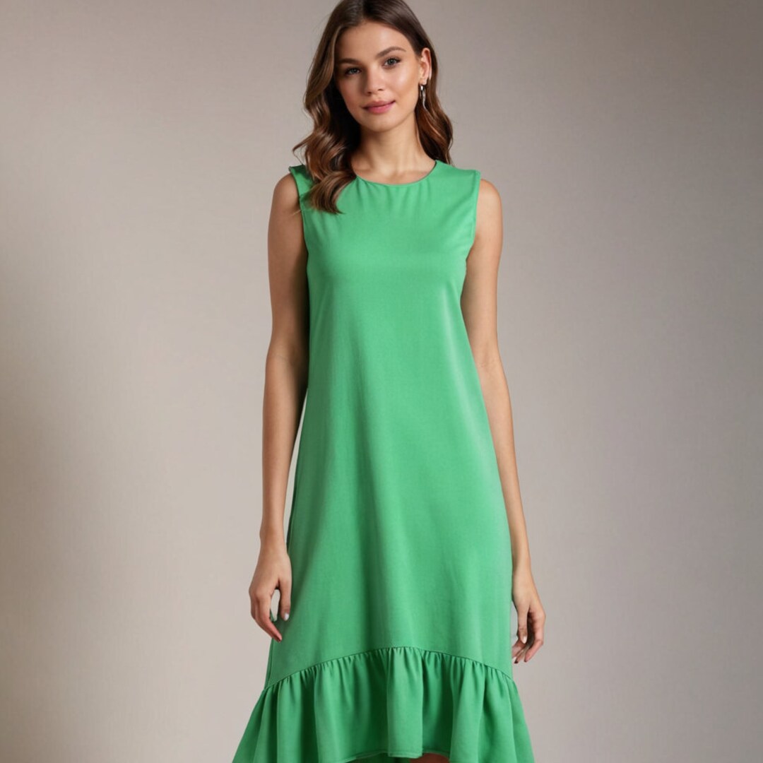 Versatile Linen Tunic Sewing Pattern for All Sizes, Sleeveless Summer ...