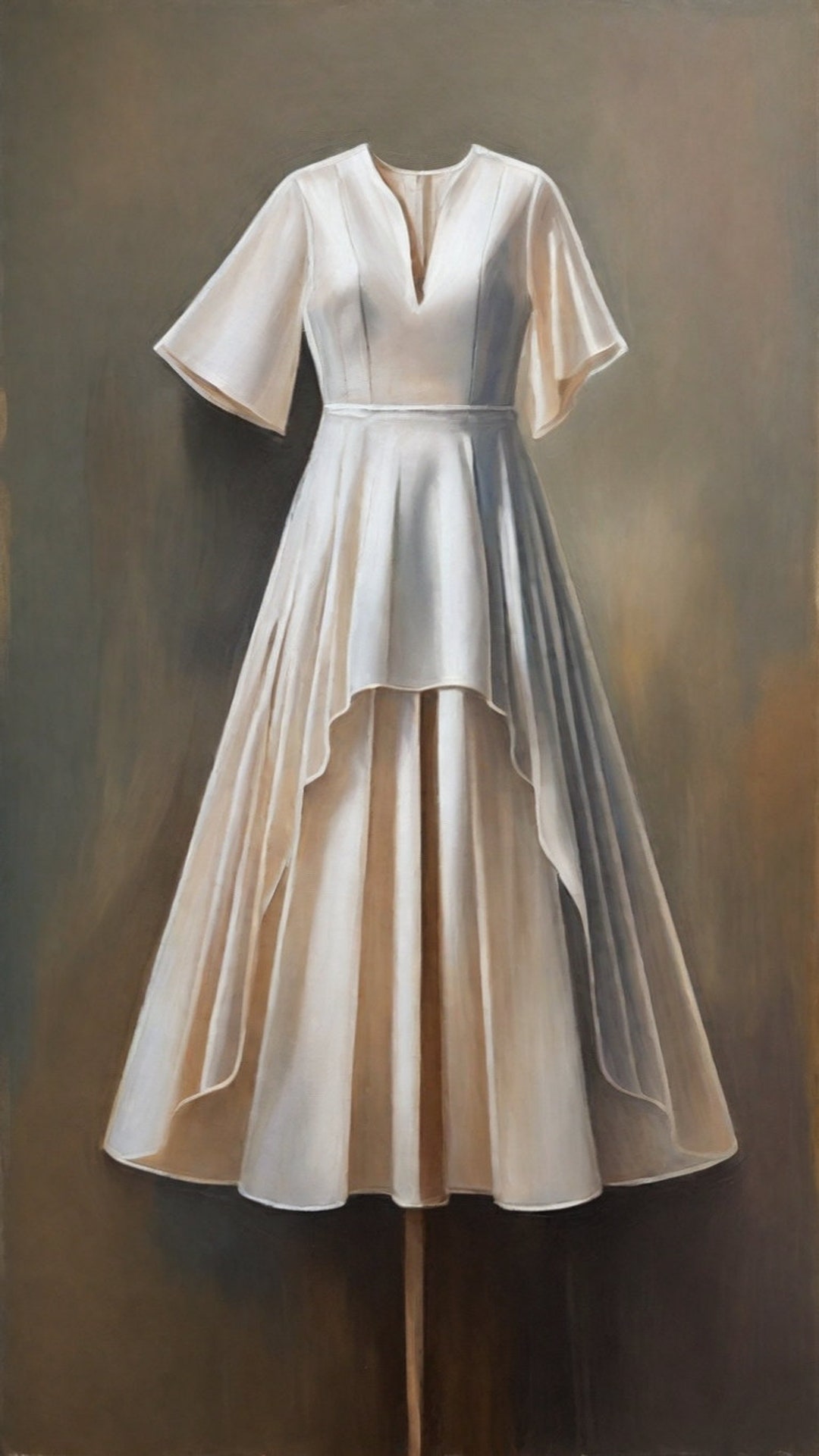 Customizable Maternity Gown Sewing Pattern - Create Your Dream Dress ...