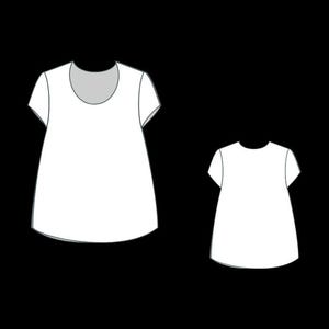 Plus Size T-shirt Sewing Pattern: Beginner Friendly (PDF Digital ...