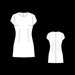 Summer Mini Dress, Short Sleeve Dress Sewing Pattern | US 2 to 30 | XS ...