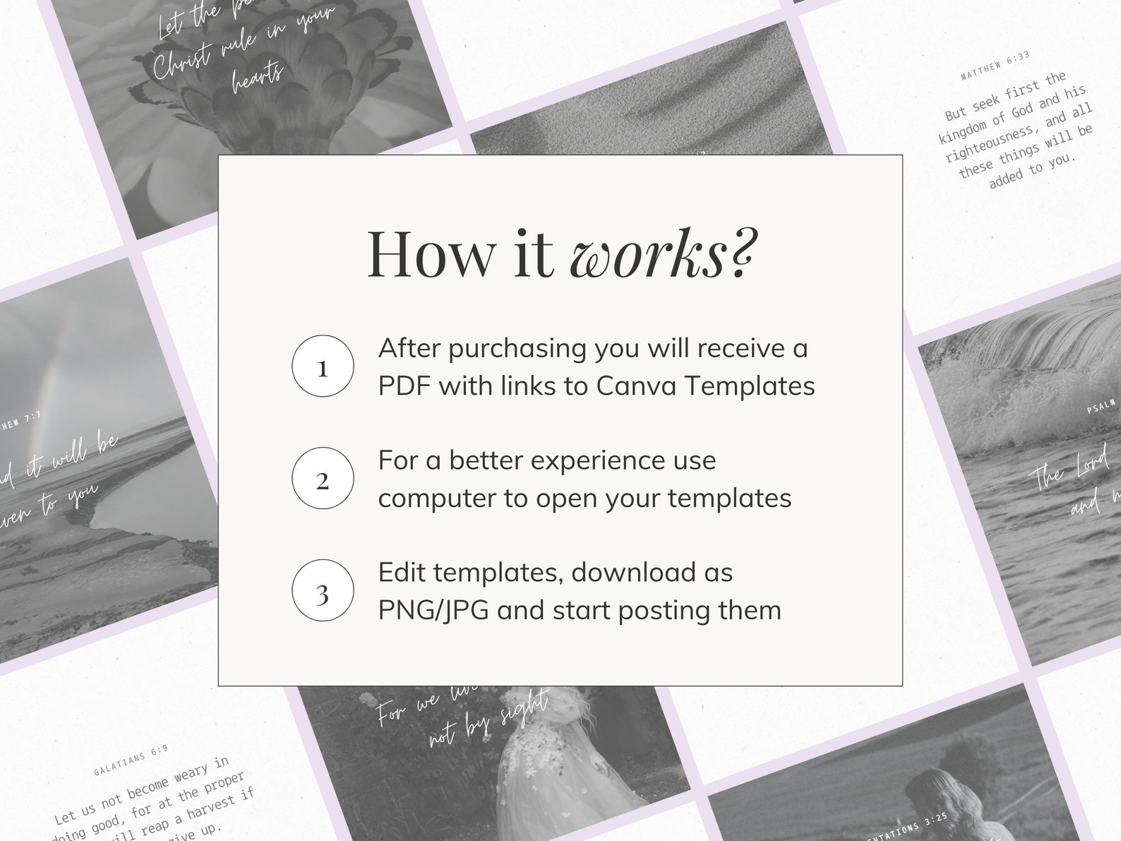 50 Christian Social Media Posts: Bible Verse Templates for ...