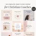 50 Christian Life Coach Social Media Templates, Canva Templates ...