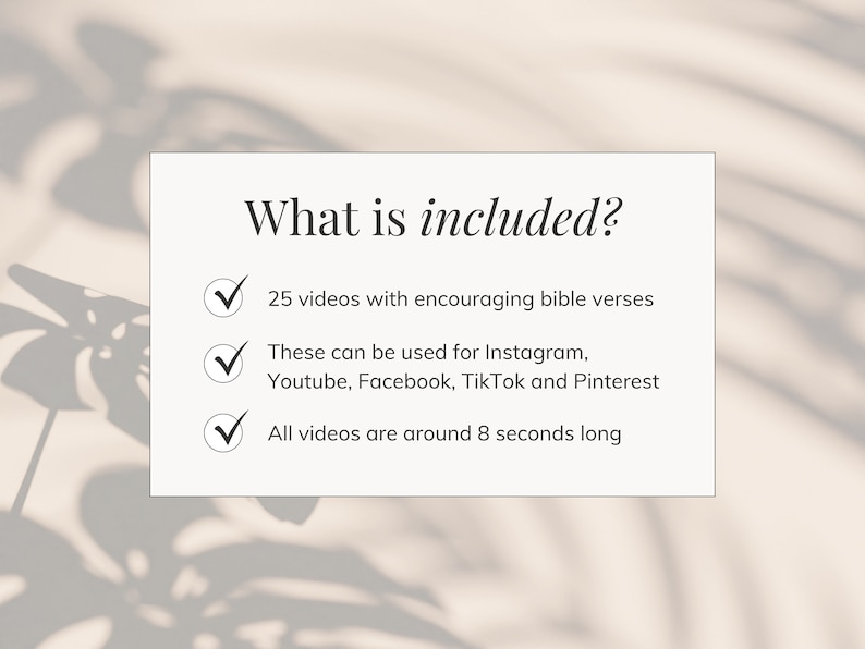 Christian Bible Verse Video Templates for Social Media (canva Editable ...