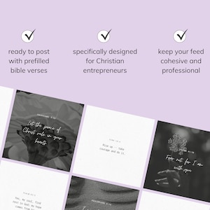 50 Christian Social Media Posts With Encouraging Bible Verses, IG Posts ...