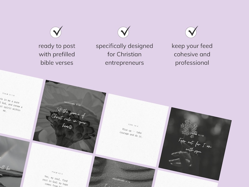 50 Christian Social Media Posts: Bible Verse Templates for ...