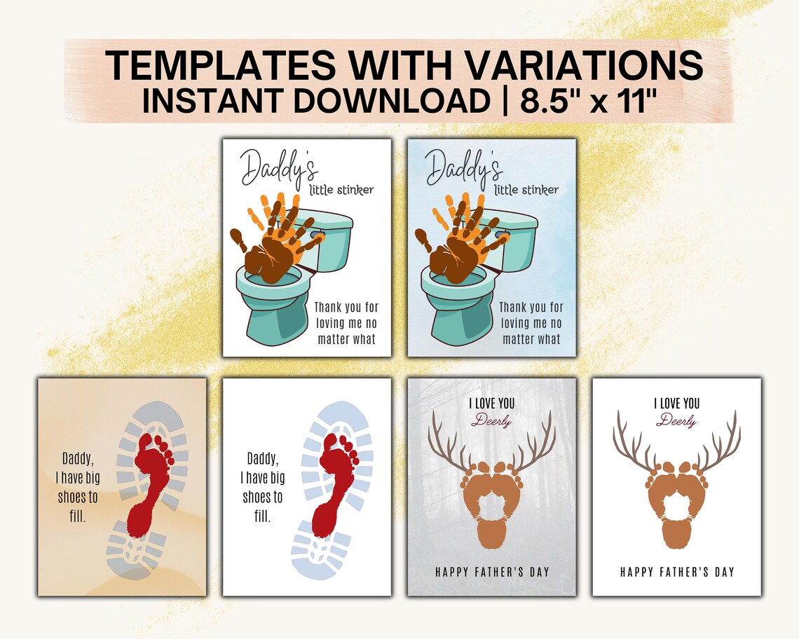 Fathers Day Handprints, Printable Fathers Day Questionnaires, All About ...