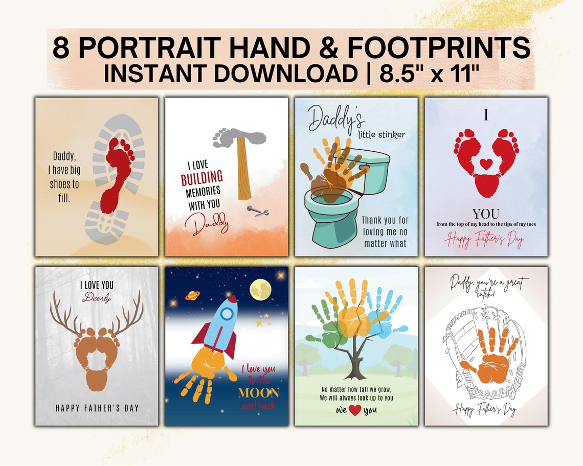 Fathers Day Handprints, Printable Fathers Day Questionnaires, All About ...