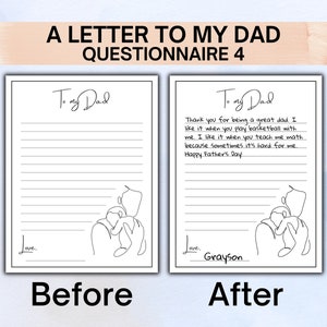 All About My Dad, Printable Daddy Craft, Father's Day Questionnaires ...