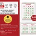 100 Unique Christmas Bingo Cards: Printable Party Game (PDF Download ...