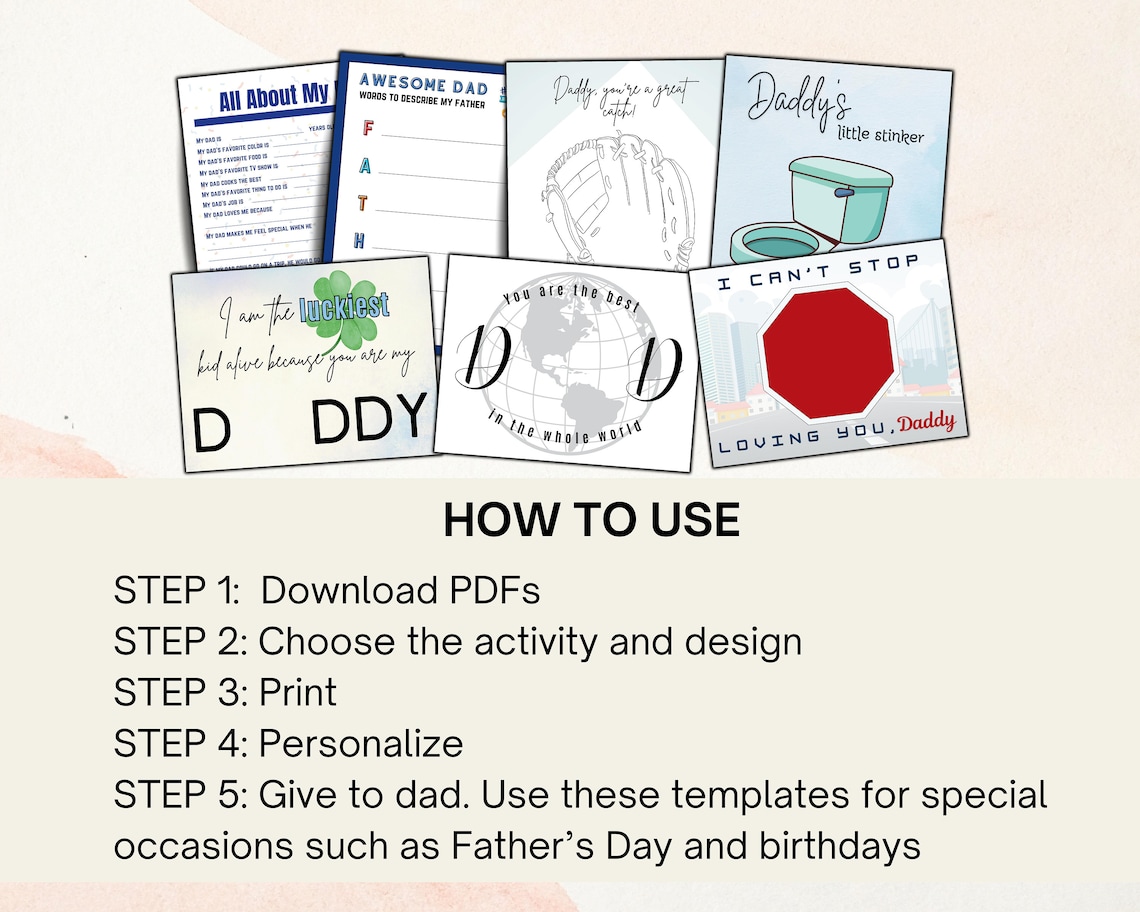 Fathers Day Handprints, Printable Fathers Day Questionnaires, All About ...