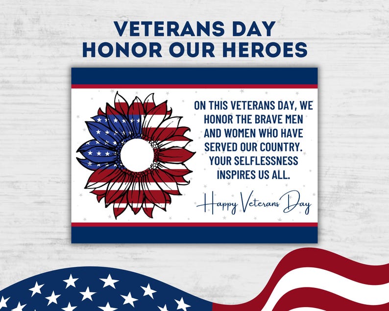 Printable Happy Veterans Day Cards, Thank A Veteran Cards, Poppy ...