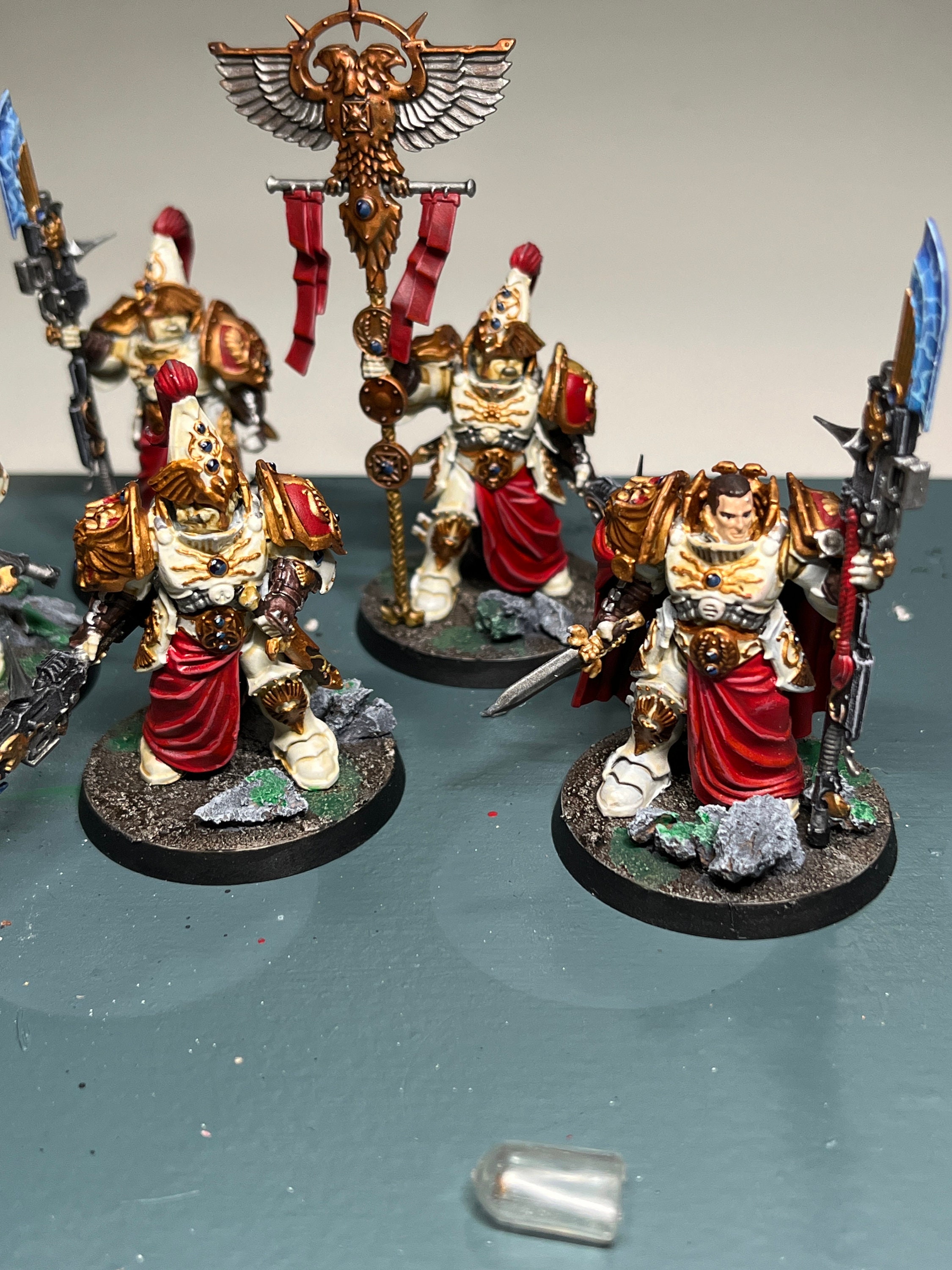 Warhammer 40K Adeptus Custodes Wardens solar Watch Painted and ...