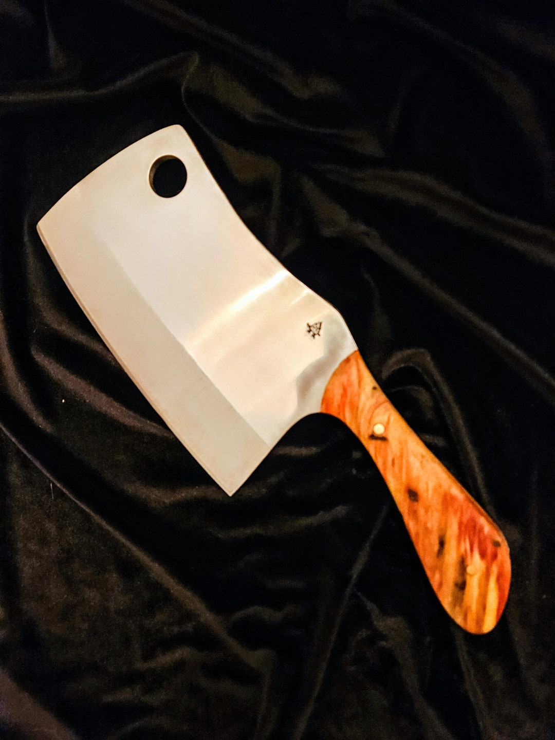 Massive Carbon Kitchen Cleaver 1/4 In. Thick - Etsy