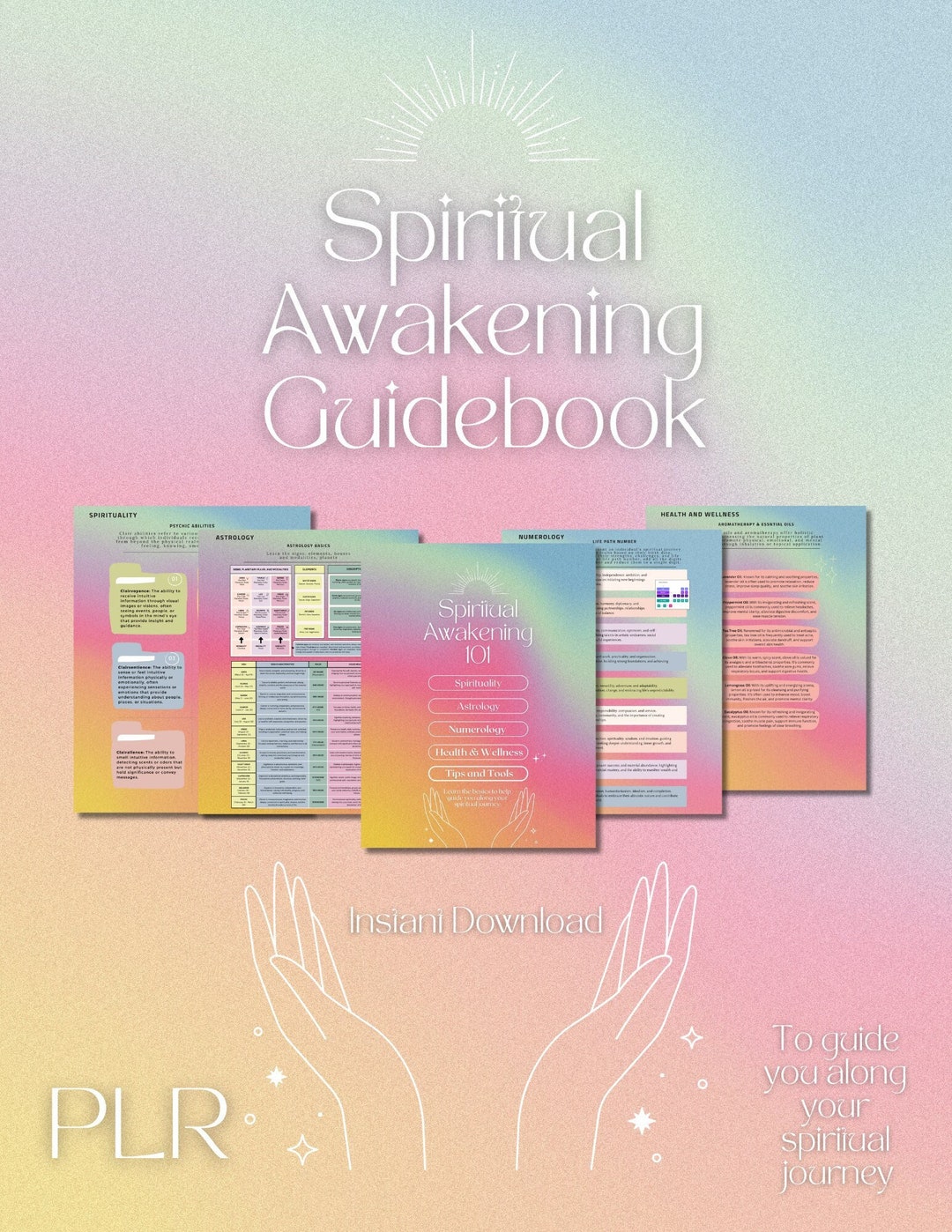 Spiritual Awakening Guidebook | Energy Healing Guide With Journal ...