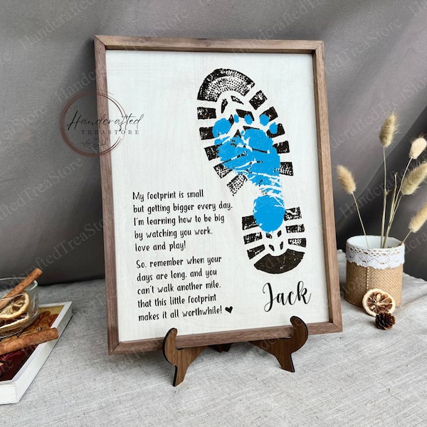 Following Daddy's Footsteps - Etsy