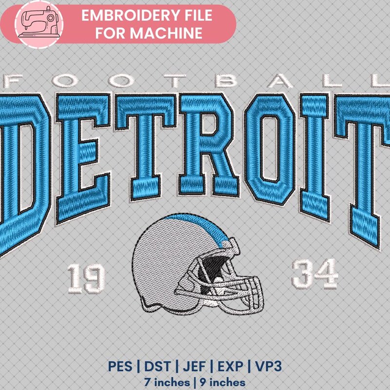 Detroit Embroidery - Etsy