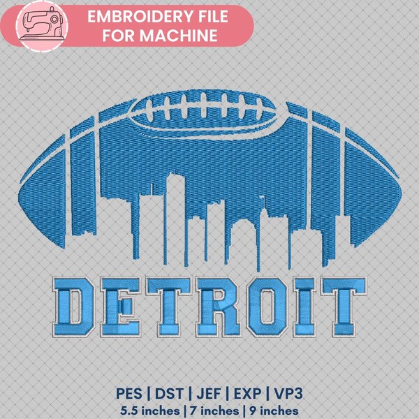 Detroit Embroidery - Etsy