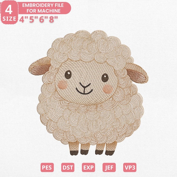 Fluffy Sheep - Etsy