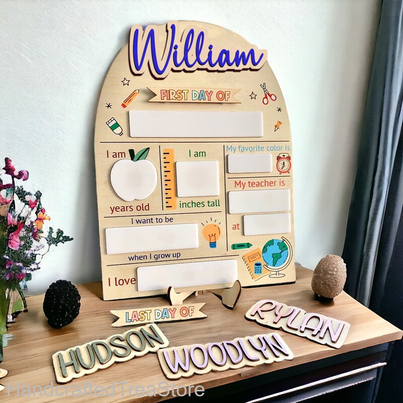 School Wood Sign - Etsy