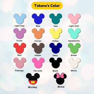 Custom Shape Tokens Extra Fee, Reward Jar Custom Shape Charms - Etsy