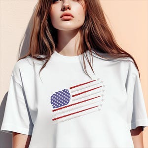 Fighter Jet Airplane American Flag Embroidery Design, Patriotic ...