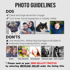 Custom Baby Photo, Portrait Ornament, Personalized First Christmas Gift ...