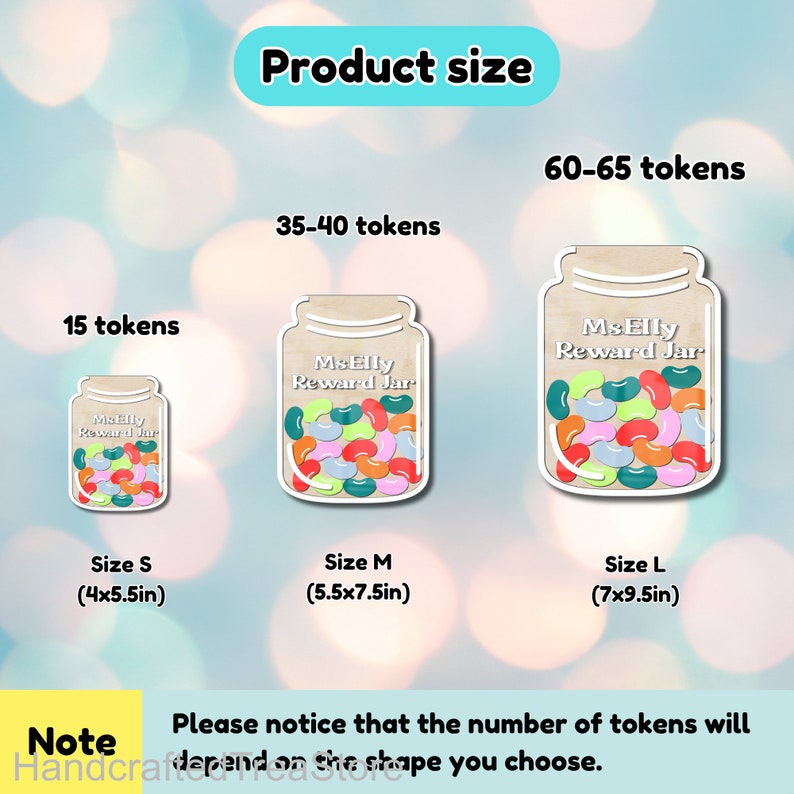 Personalized Magnetic Reward Jar Classroom Behavior, Custom Smiley Face ...