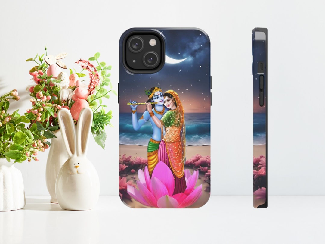 Krishna Flute, Krishna Tough Phone Cases for iPhone , Radha Krishna ...