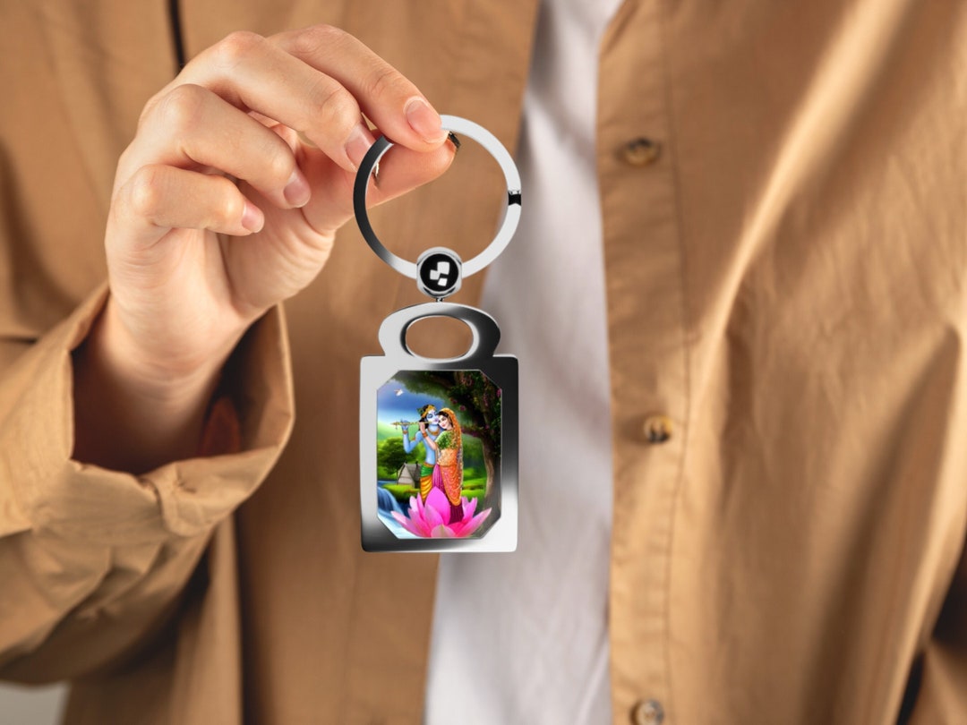 Radha Krishna Key Ring, Radha Krishna,little Krishna,gift for Mom,gift ...