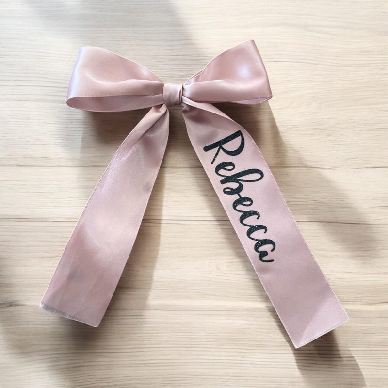 Ribbon Name Decals - Etsy UK